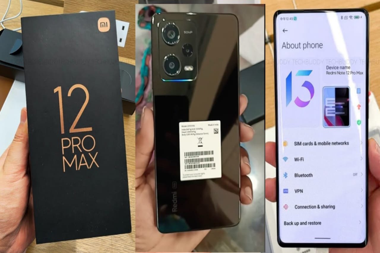 Redmi Note 12 Pro Max 5G Mobile : आ गया Redmi का अब तक का सबसे धाकड़ ...