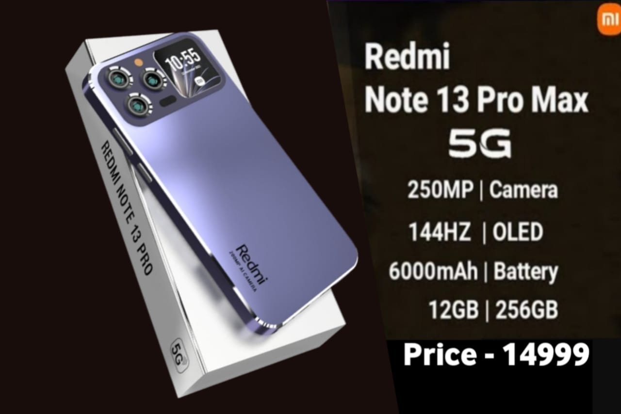 Redmi Note 13 Pro Max 5G Smartphone Price : iPhone के लुक में आया Redmi ...